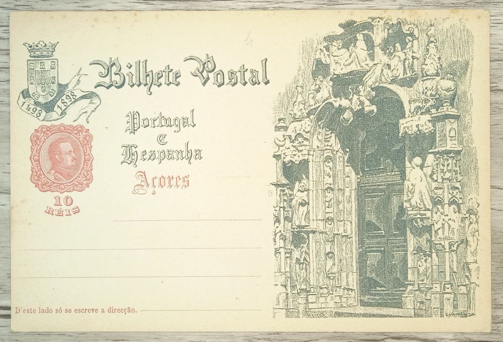 TR69 Carte Postale + Timbre Portugal 1898 / Açores | Kaufen auf Ricardo