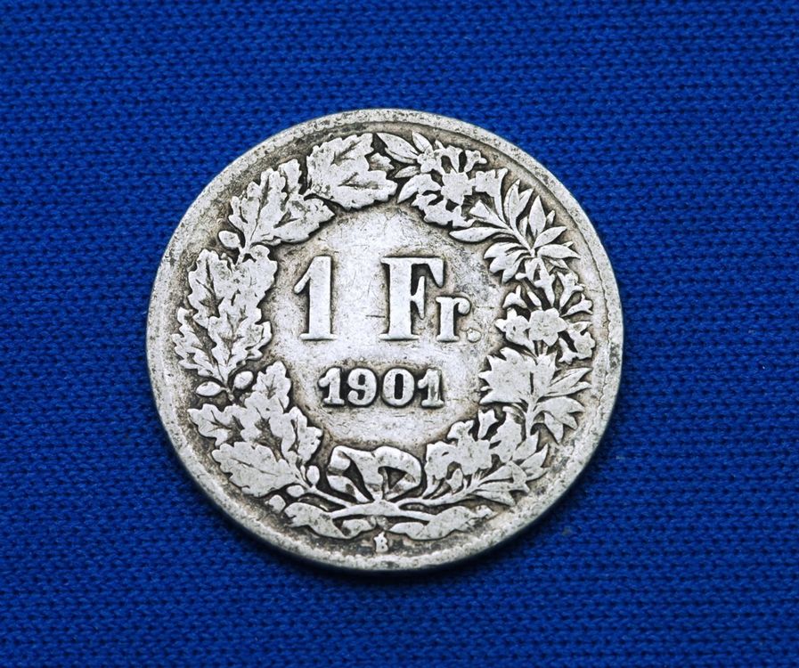 Silberner 1.- Jahrgang 1901, Rar | Kaufen auf Ricardo