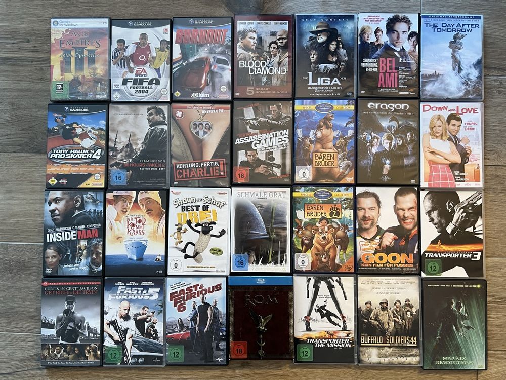 Diverse DVD's & Games (Gebraucht) in Sins für CHF 1 – nur Abholung auf ...