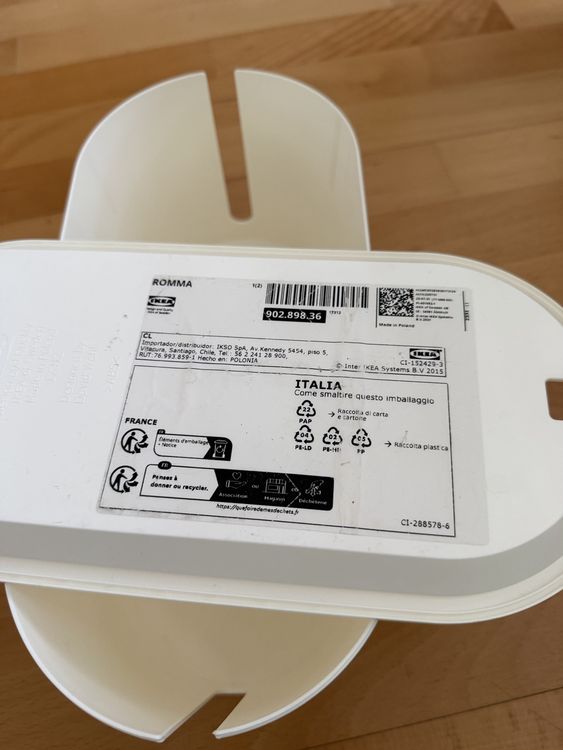 IKEA ROMMA cable management box with lid (Gebraucht) in Zürich für CHF ...