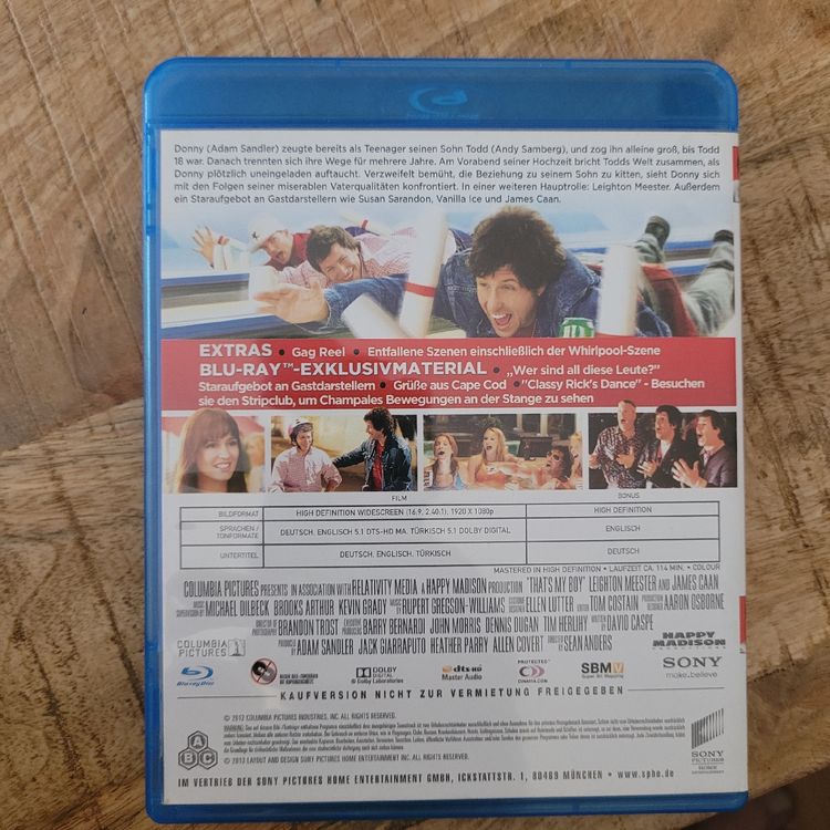 Der Chaos- Dad bluray Adam Sandler Andy Samberg (Gebraucht) in ...