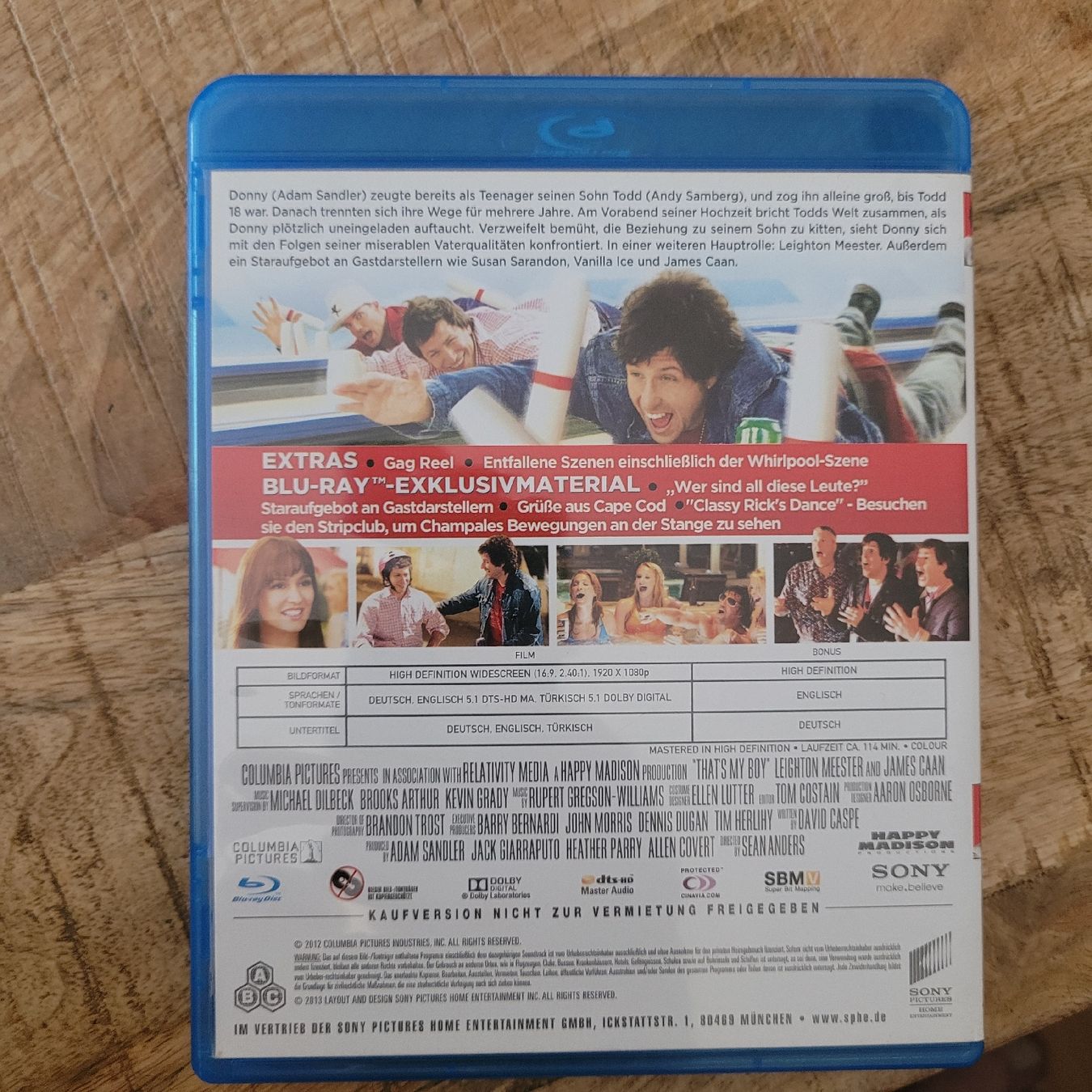 Der Chaos- Dad bluray Adam Sandler Andy Samberg (Gebraucht) in ...