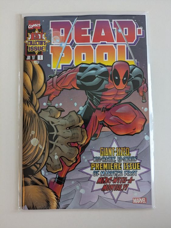 Marvel Comics Deadpool Comic Book : Collectors Issue (Neu (gemäss ...
