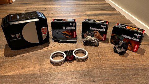 Die drei Fragezeichen ???? - 5 Spielsachen (Tresor, etc.) (Gebraucht ...