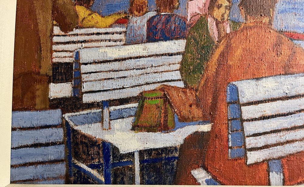 Schönes Gemälde von Roger Kathy (1934 Löwen - 1979 Küttigen) (Gebraucht ...