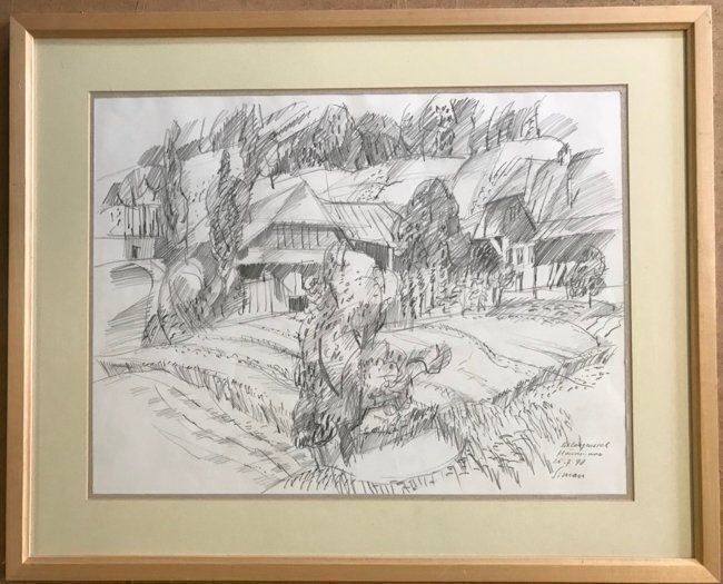 Zeichnung von Walter Simon (ID H128) (Gebraucht) in Gelterfingen für ...