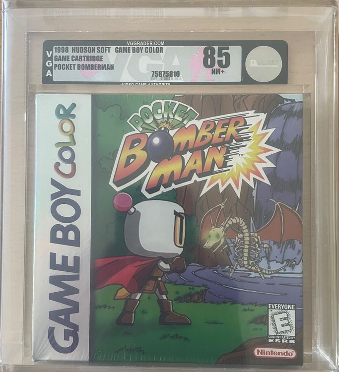 New und Sealed Nintendo Gameboy Color Pocket Bomberman (Neu und ...