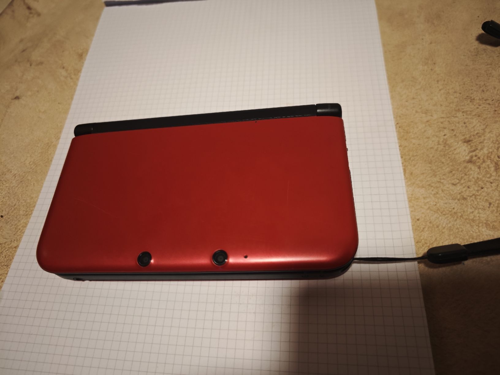 Nintendo 3DS XL Rot - Gebrauchsspuren, funktioniert alles (Gebraucht ...