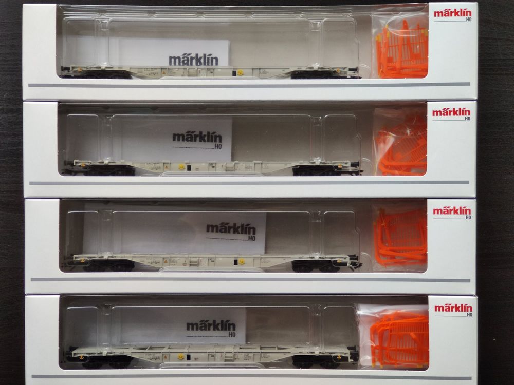 Märklin 47085 KLV-Tragwagen-Set (Neu und originalverpackt) in Locarno ...