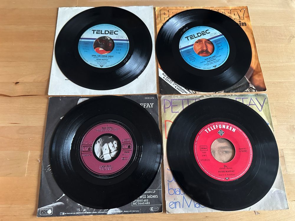 PETER MAFFAY tolle rare Single Sammlung Kult Top Hits DU (Gebraucht) in ...