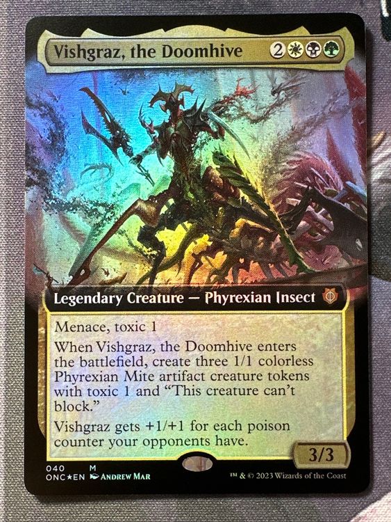 Vishgraz, the Doomhive FOIL Variant 040 Phyrexia ONE (Neu (gemäss ...