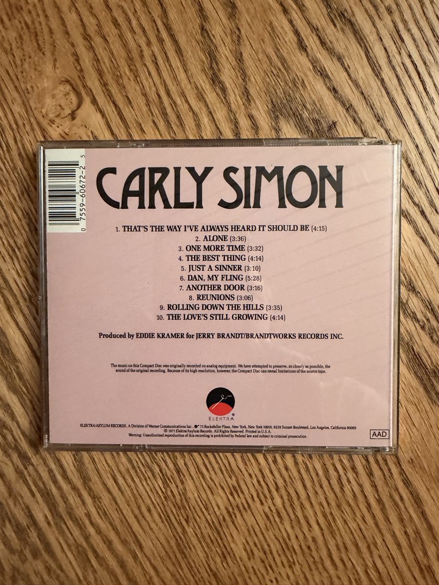 Carly Simon: Debut CD (1972) (Neu (gemäss Beschreibung)) in Hünenberg ...