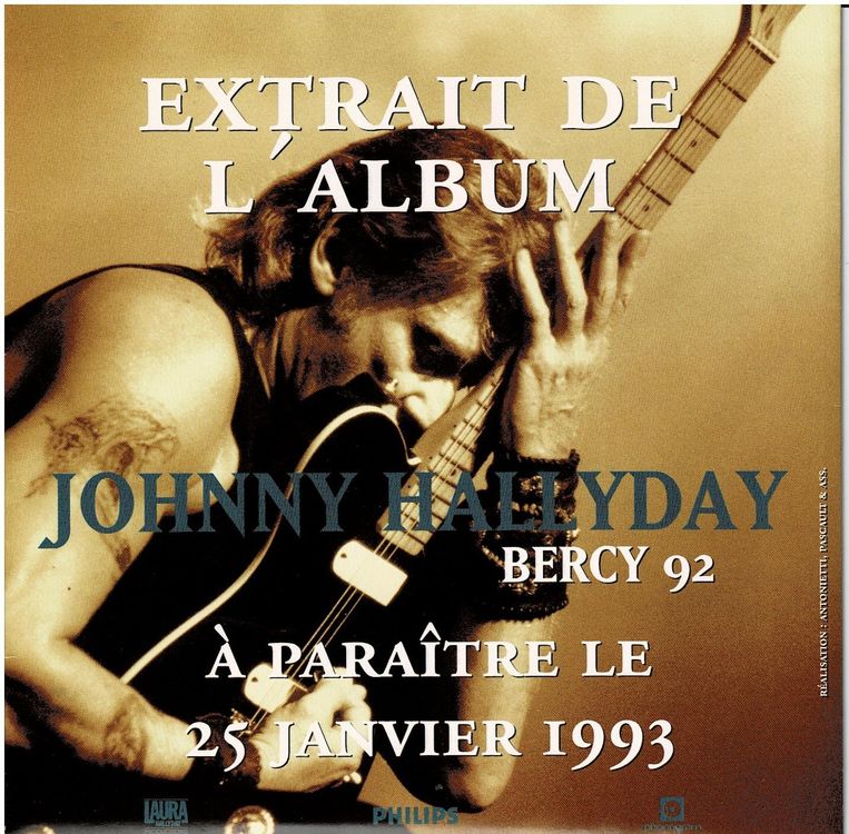 JOHNNY HALLYDAY - CD PROMO - La guitare fait mal | Kaufen auf Ricardo