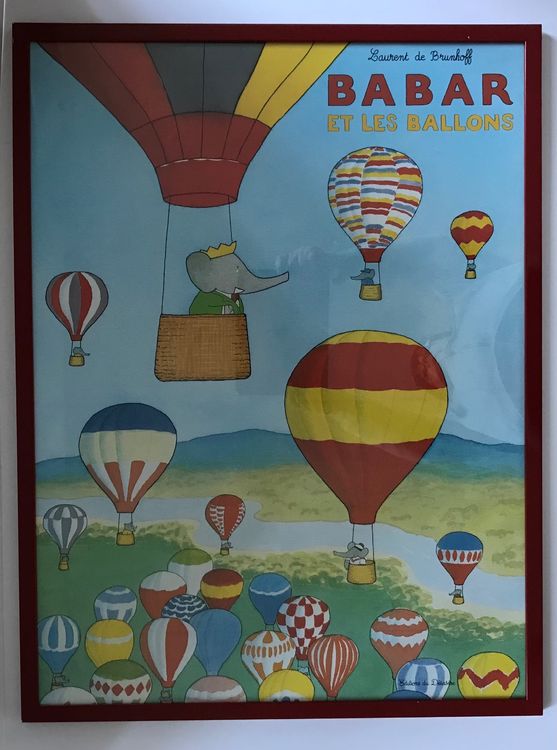 Affiche Lithographie BABAR et les Ballons (Gebraucht) in Penthaz für ...