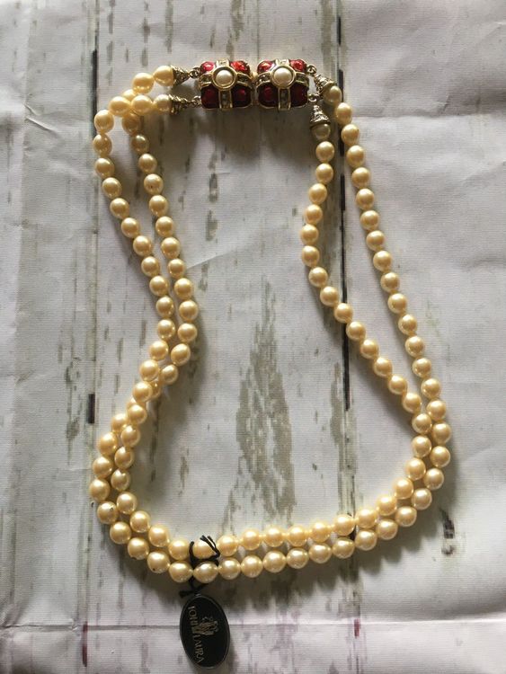 Modeschmuckperlenkette TONI LAURA NEU | Kaufen auf Ricardo