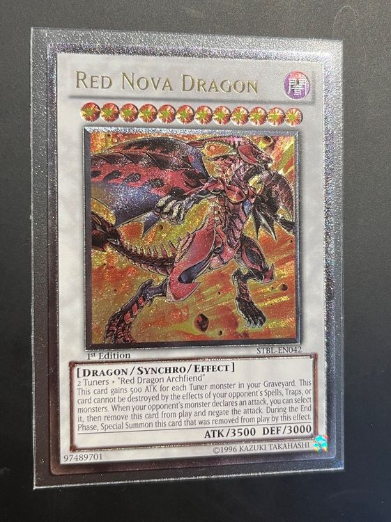 Red Nova Dragon Ultimate Rare 1st Edition (NM) | Kaufen auf Ricardo