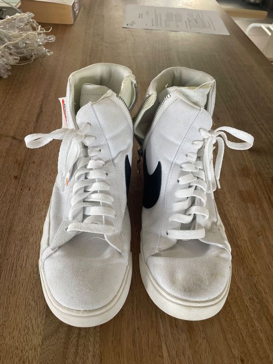 Nike Blazer Mid Rebel Summit White, Gr. 40,5 Top Zustand! (Gebraucht ...