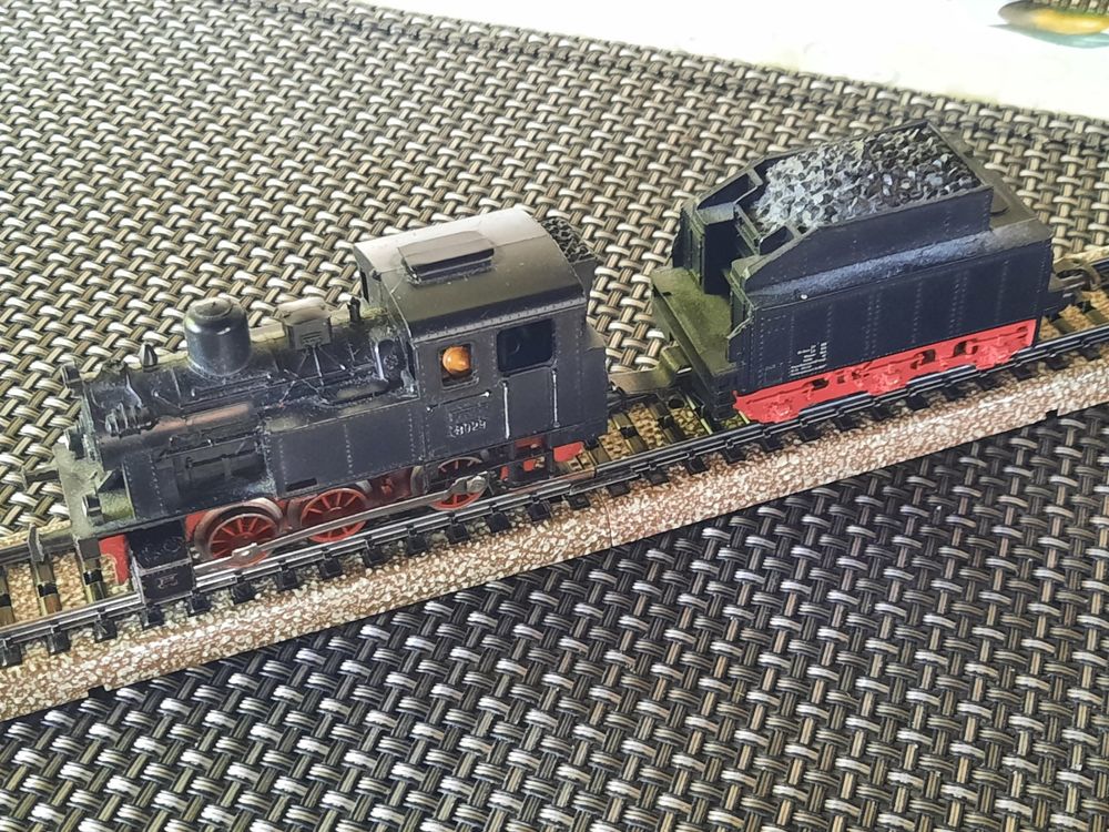 Loco à vapeur Märklin et son wagon de charbon | Acheter sur Ricardo