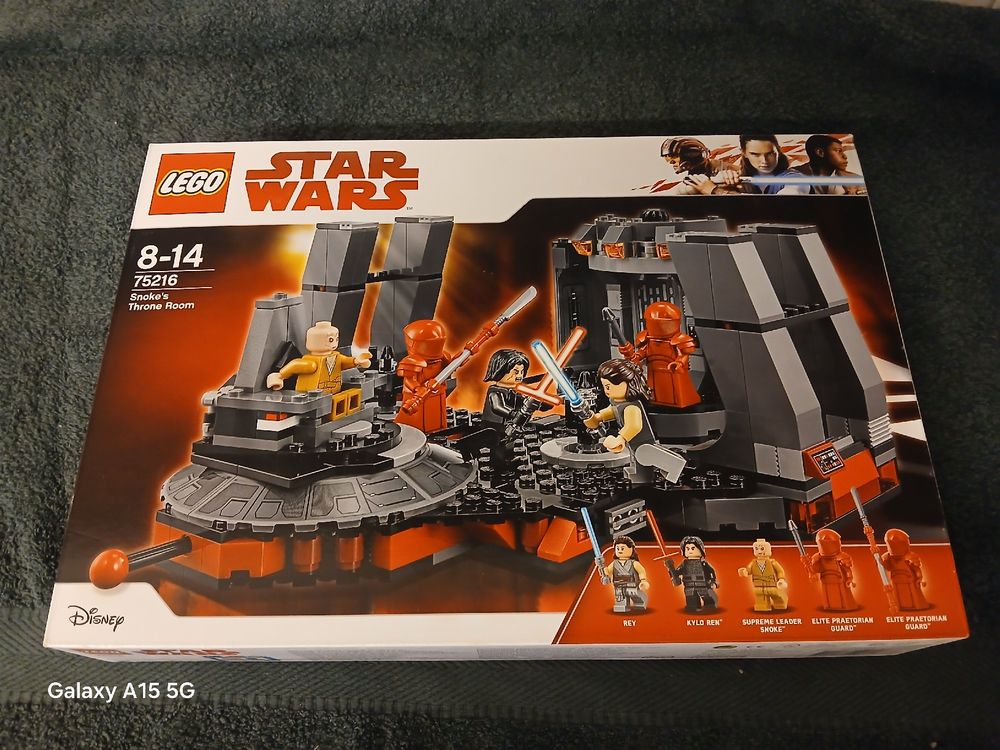 LEGO Star Wars 75216 Snoke's Throne Room (OVP) (Neu und ...