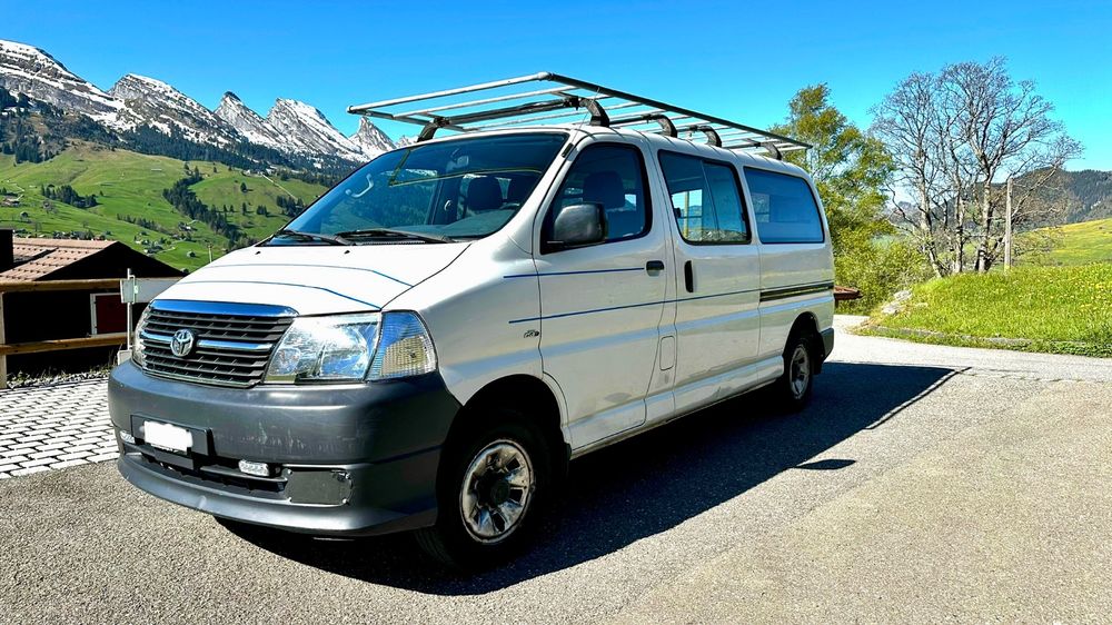 TOYOTA Hiace D-4D Kombi 4WD LWB (Gebraucht) in Unterwasser für CHF 6900 ...