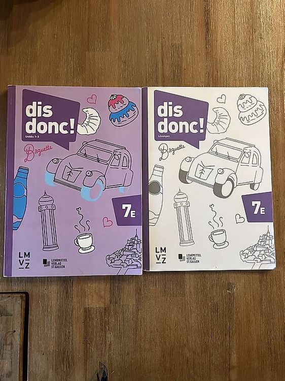 Dis Donc 7 E unbenutzt / leer Unité 1-3 und Lösungen Heft 7E (Gebraucht ...