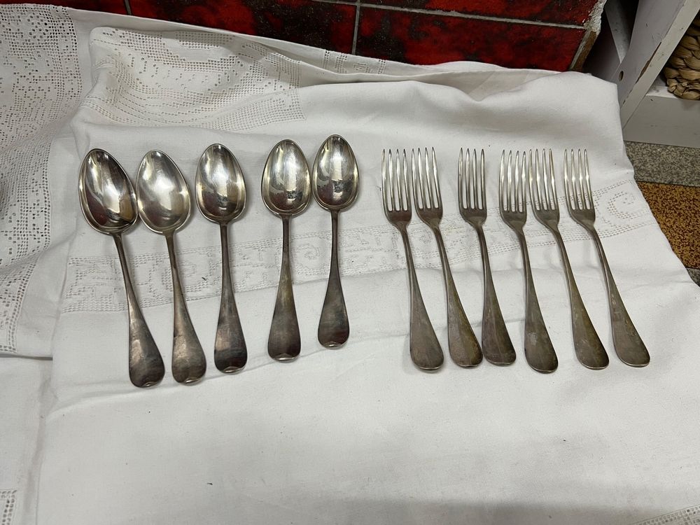 Alte Silberbesteck Stempel 800, 695g, Nr 110 (Gebraucht) in Glattfelden für CHF 473 – nur ...