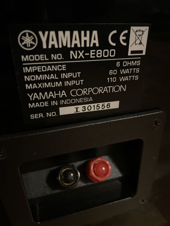 Yamaha NX-E800 Music Boxen (2x Stk.) | Kaufen auf Ricardo