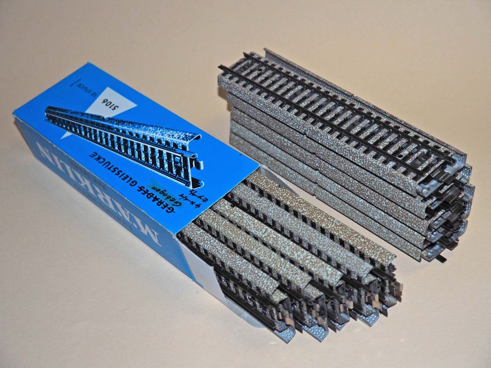 Märklin 5106 gerade M-Gleise (Gebraucht) in Riazzino für CHF 19.9 – mit Lieferung auf Ricardo kaufen