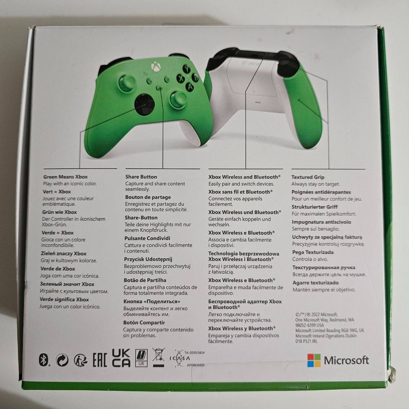 Microsoft XBOX Series X / S / One Controller Velocity Green (Gebraucht ...