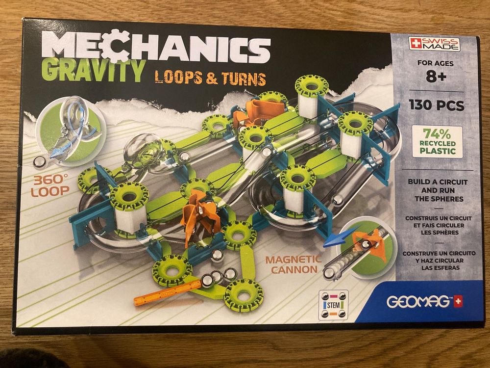 Geomag Mechanics Gravity Loops & Turns 8+ | Kaufen auf Ricardo