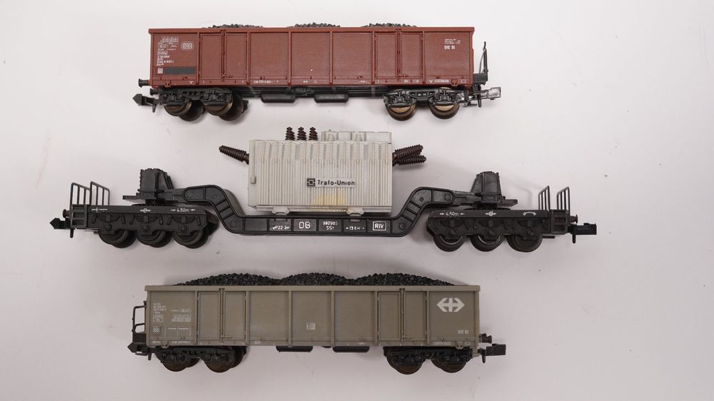 e42 Spur N drei Güterwagen (Gebraucht) in Thun für CHF 12 – mit ...