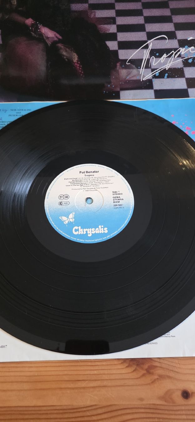 Pat Benatar - Tropico 1984 Vg,Vg (D'occasion) à Yvonand pour CHF 10 ...