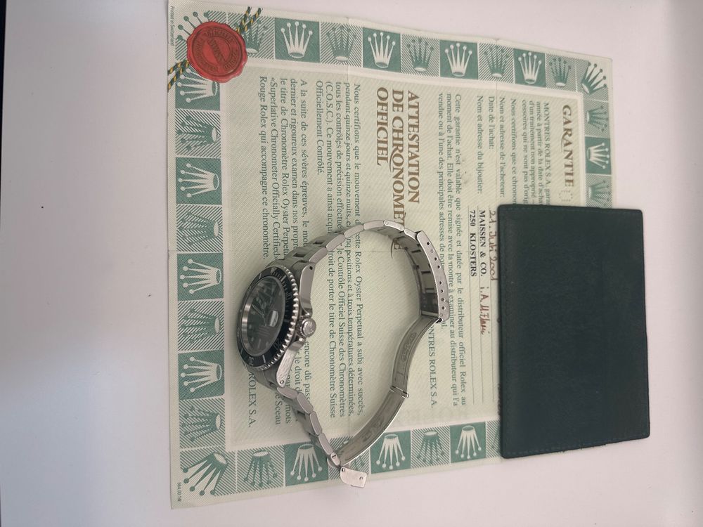 Rolex Submariner Date 16610 (2001)Full Set mit Box & Papiere (Gebraucht ...