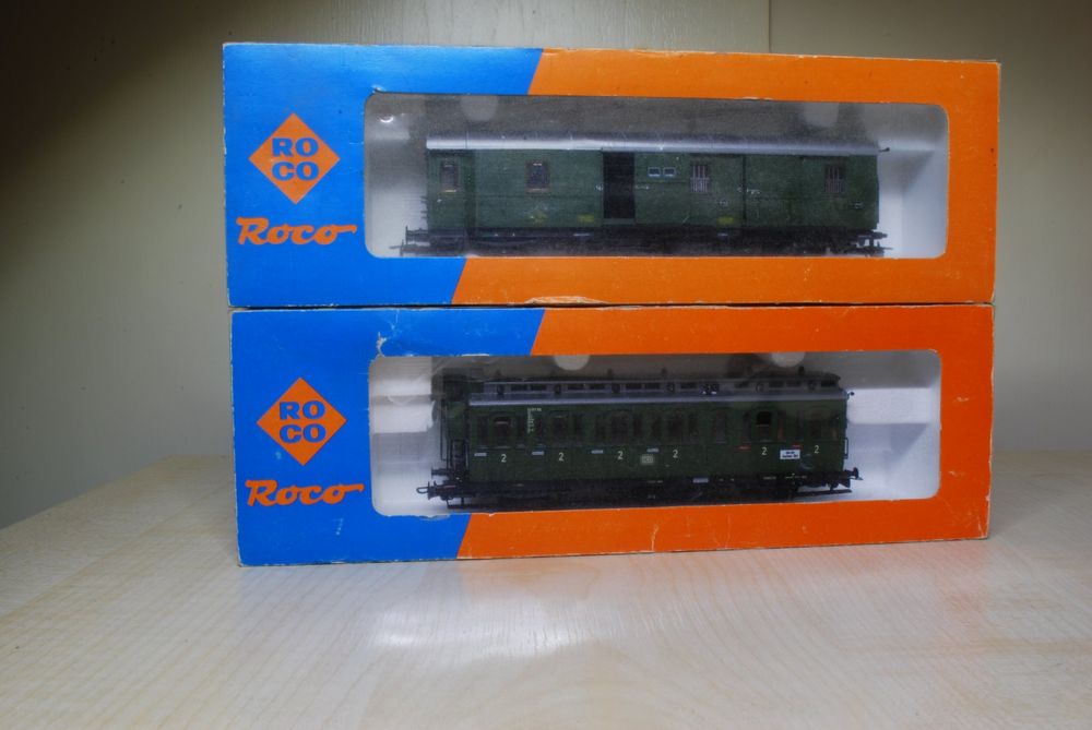 Roco 44206A / 4204F DB Gepäck und Abteilwagen (Gebraucht) in Emmetten ...