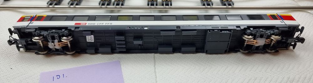 Roco EWIV 1.Kl ICN Farben - SBB H0 DC mit Innenbeleuchtung (Neu (gemäss ...