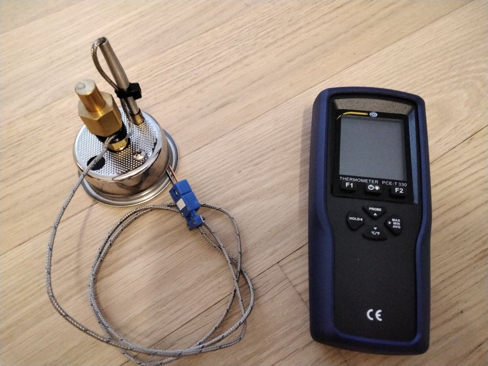 Scace Device & Thermometer Brühgruppentemperatur messen | Kaufen auf ...