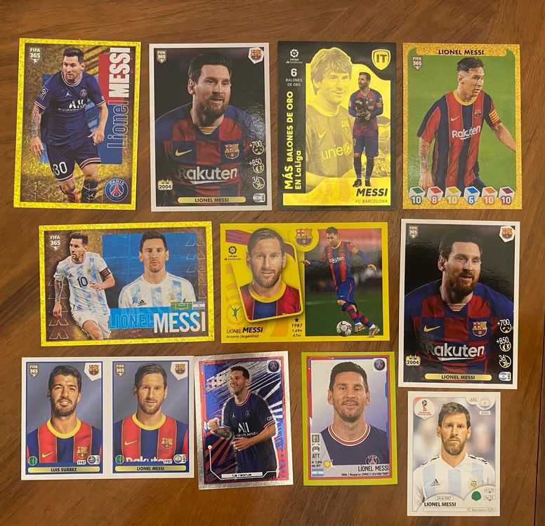 Lionel Messi Panini 11 Sticker (Neu (gemäss Beschreibung)) in Kloten ...