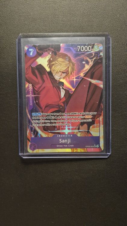 One Piece TCG Sanji OP09 Alt Art (Neu (gemäss Beschreibung)) in Bülach für CHF 15 – mit ...