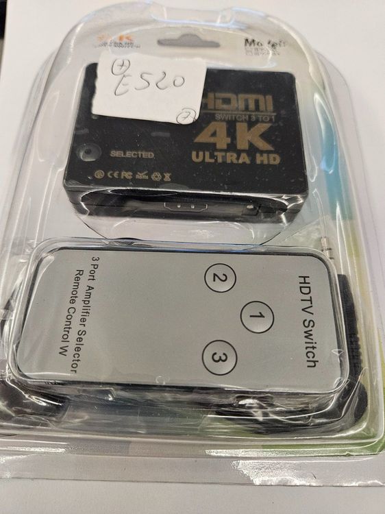 Commutateur HDMI 4K Ultra HD - 3 Port (Neu und originalverpackt) in ...