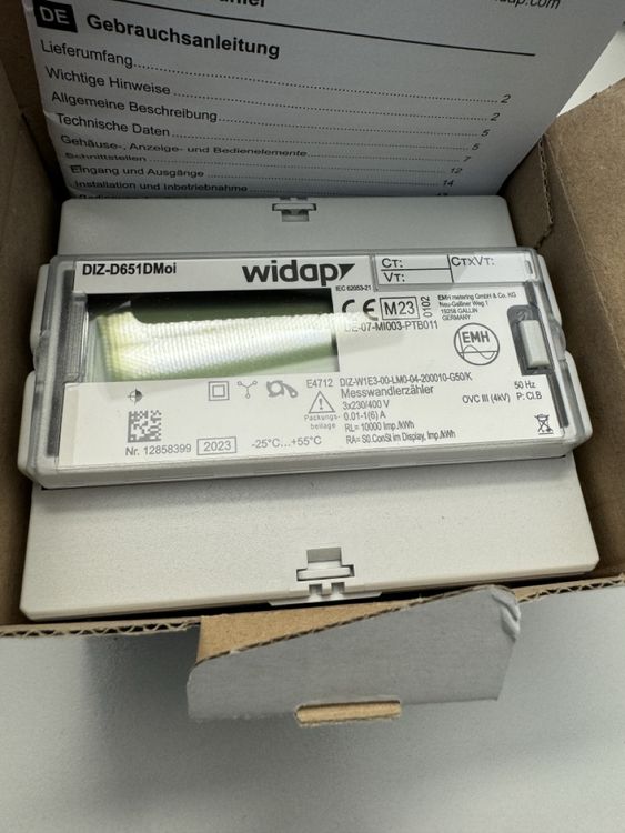 Compteur widap (Neu (gemäss Beschreibung)) in Fribourg für CHF 20 – mit ...