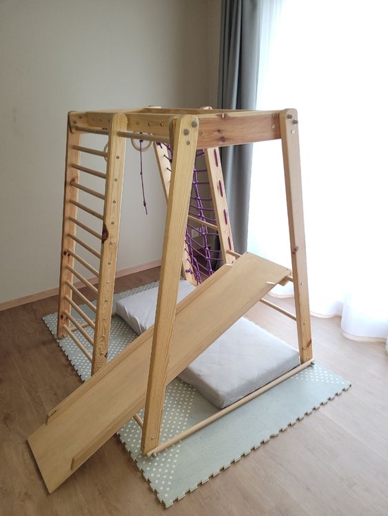 Kletterturm Indoor mit Zelt (Gebraucht) in Stetten AG für CHF 339 – nur Abholung auf Ricardo kaufen