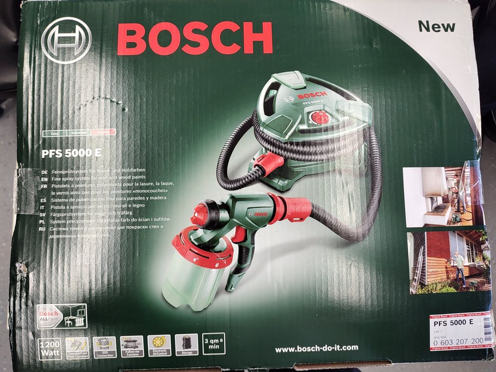 Bosch Feinsprühsystem PFS 5000 E (Neu und originalverpackt) in ...
