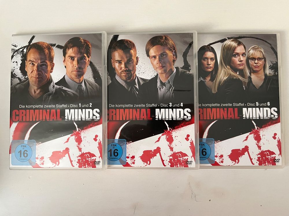Criminal Minds | komplette Staffel 1-5 | DVD 📀 (Neu (gemäss ...