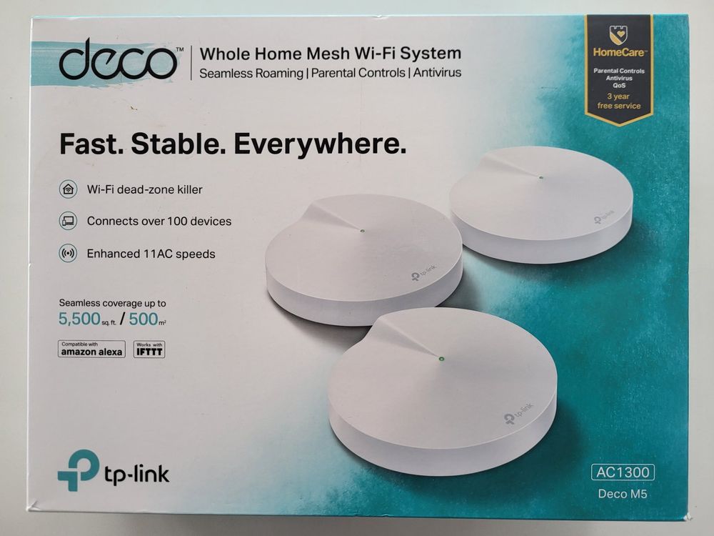 TP-Link DECO M5 AC1300, 3er Set. WIFI Dead Zone killer. (Gebraucht) in ...