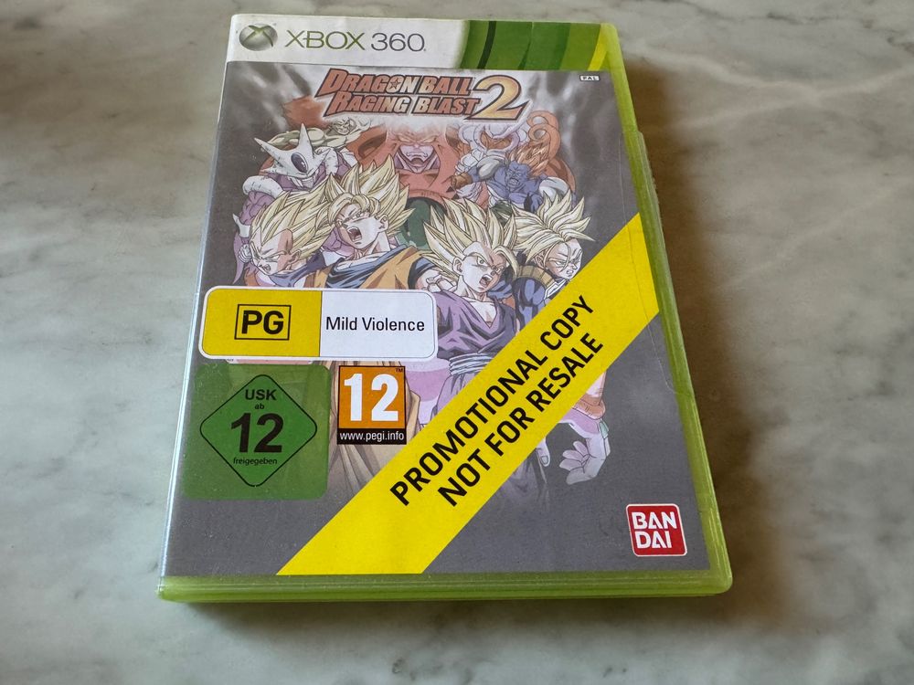 DRAGONBALL RAHING BLAST 2 SPIEL FÜR XBOX 360 PROMO DISC (Gebraucht) in ...