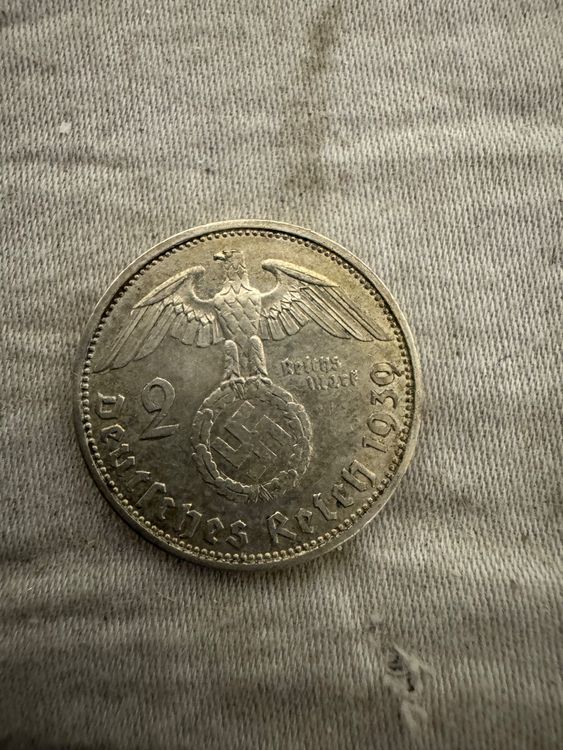 Münz (Deutsches Reich 2 Mark 1939)Nr 70 | Kaufen auf Ricardo