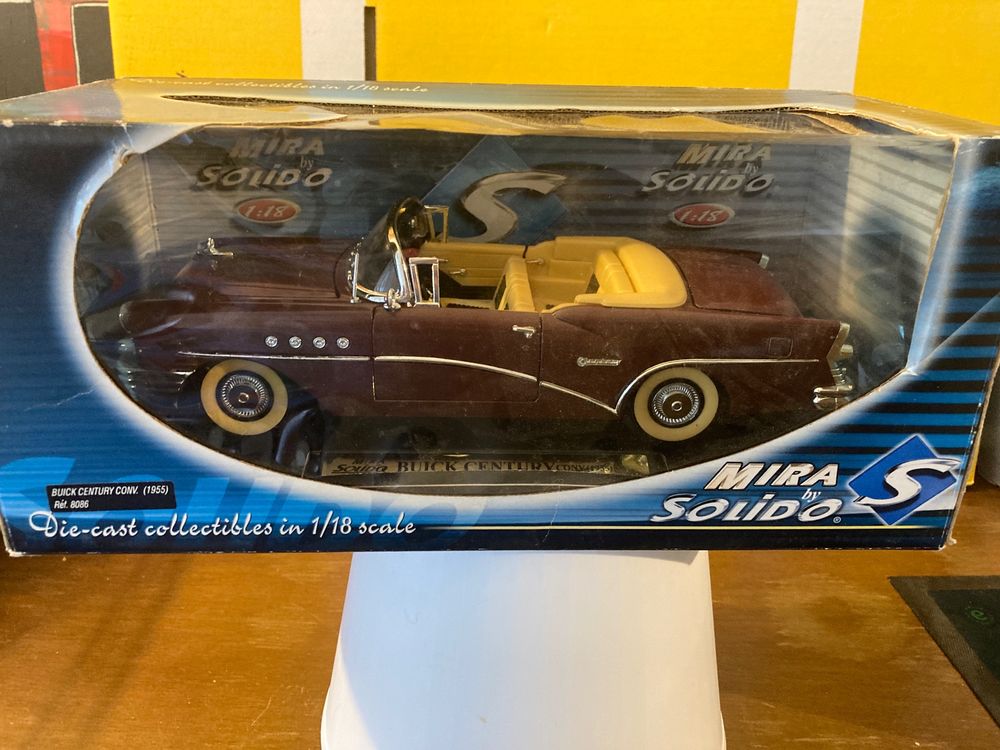 Buick century conv. 1955. 1/18. Solido Mira (Gebraucht) in Versoix für ...