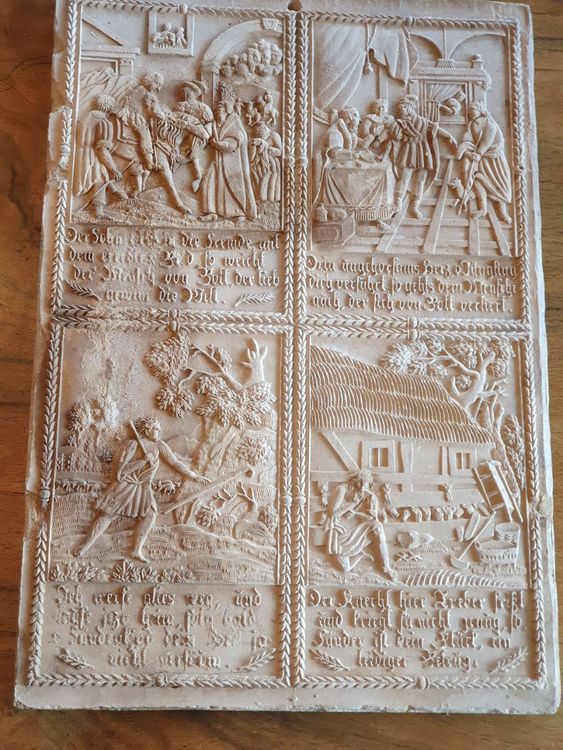 Springerle Backform positiv Ton Tirgel | Kaufen auf Ricardo