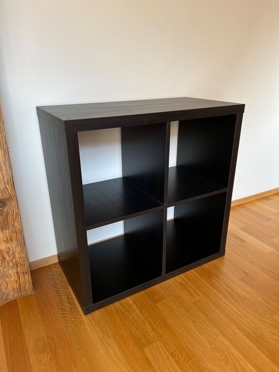 Ikea Kallax Schwarz 2x2
