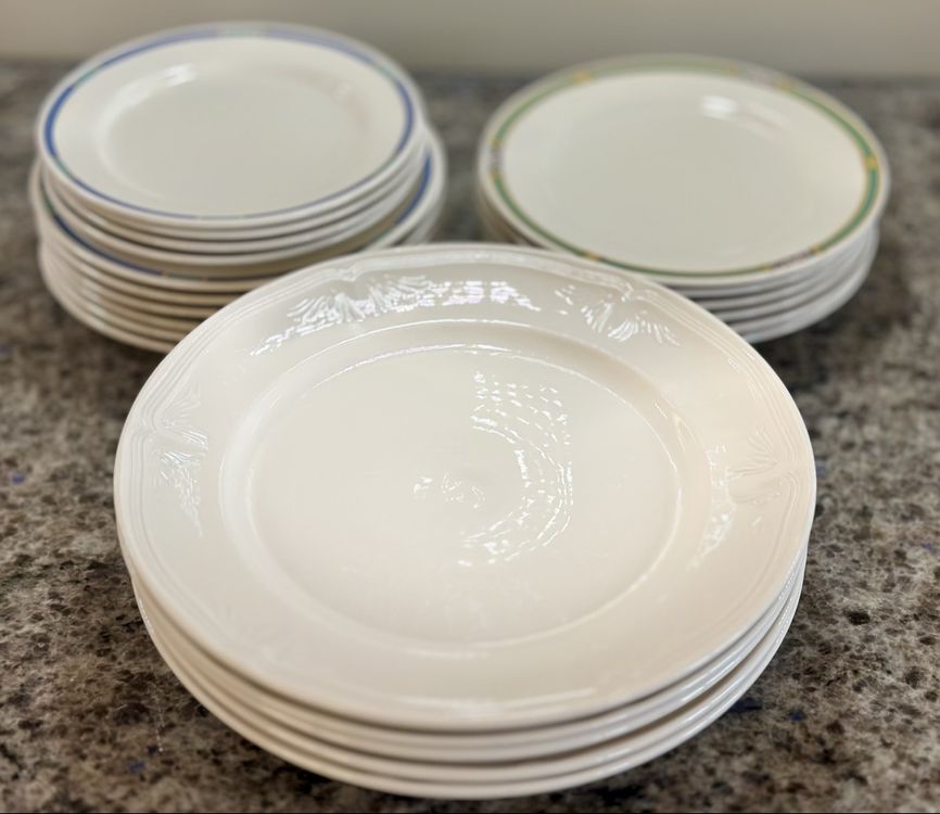 Villeroy & Boch 21 Teller, diverse Modelle und Grössen (Gebraucht) in ...